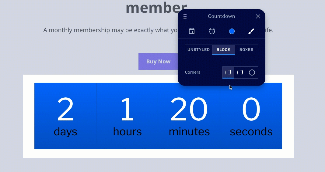 The countdown widget – Leadpages Knowledge Base